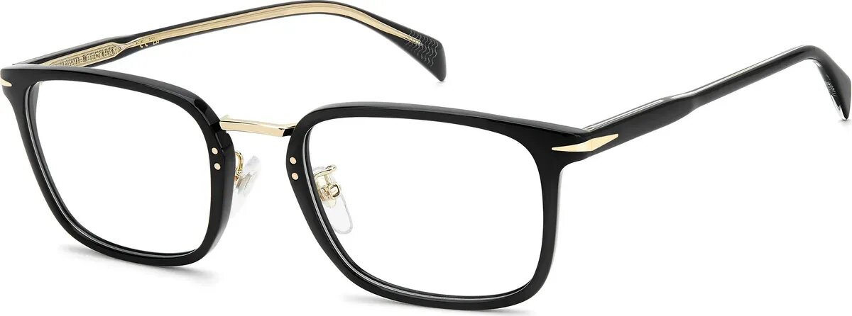 Оправа David Beckham DB 1211/G 2M2, тип оправы ободковая, материал оправы ацетат, пол мужские, форма оправы прямоугольная