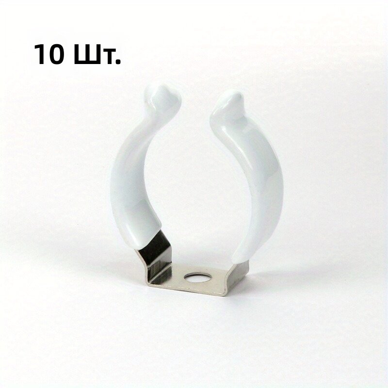 10 шт. Тяжелые нержавеющие стальные крючки для инструментов, промышленный пружинный зажим 1-2 дюйма с клипсой для светодиодной лампы T10LED, держатель для рабочего места и вешалка для организации мастерской
