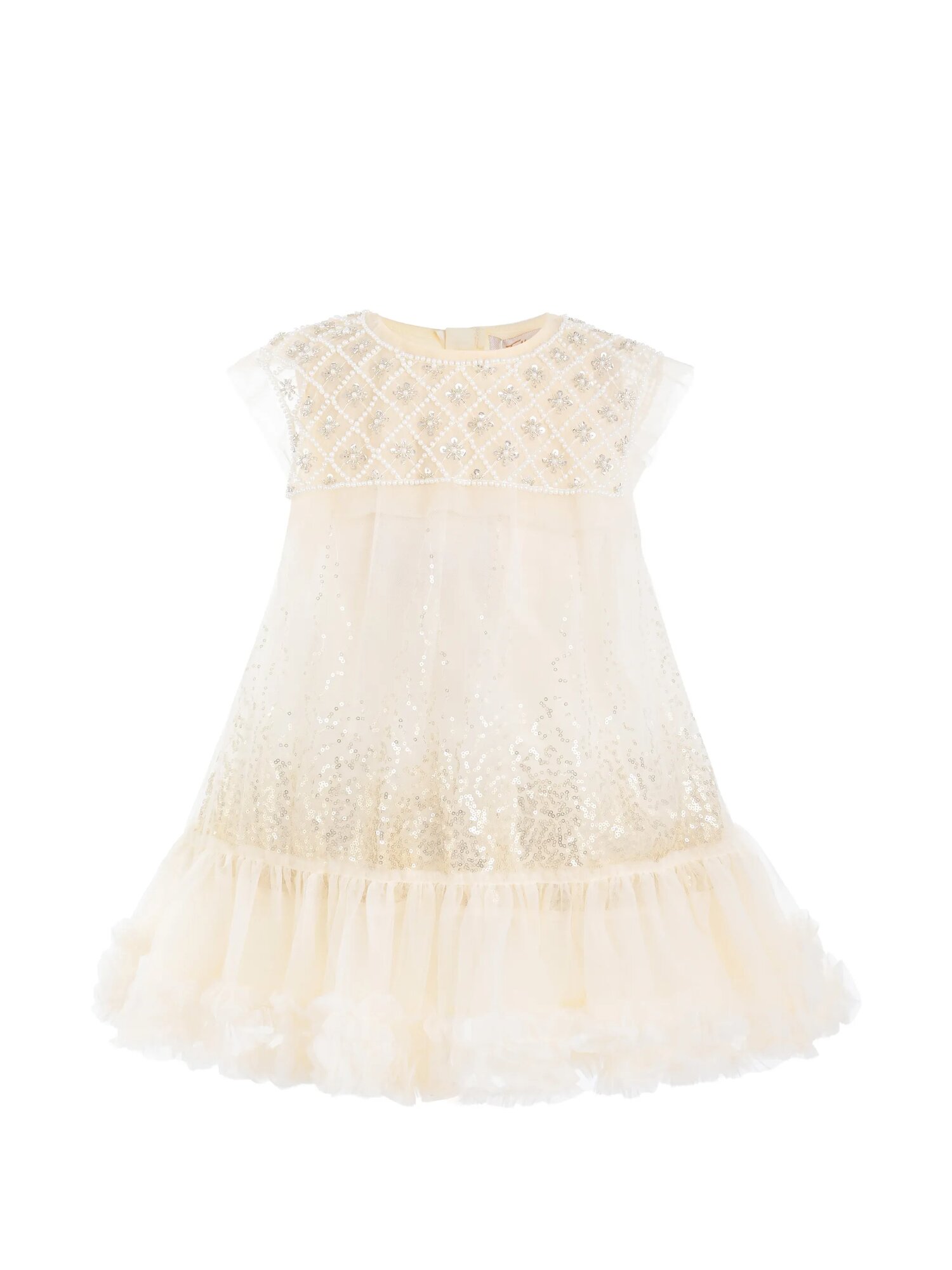 Платье Renoria sequin-embellished ruffled dress