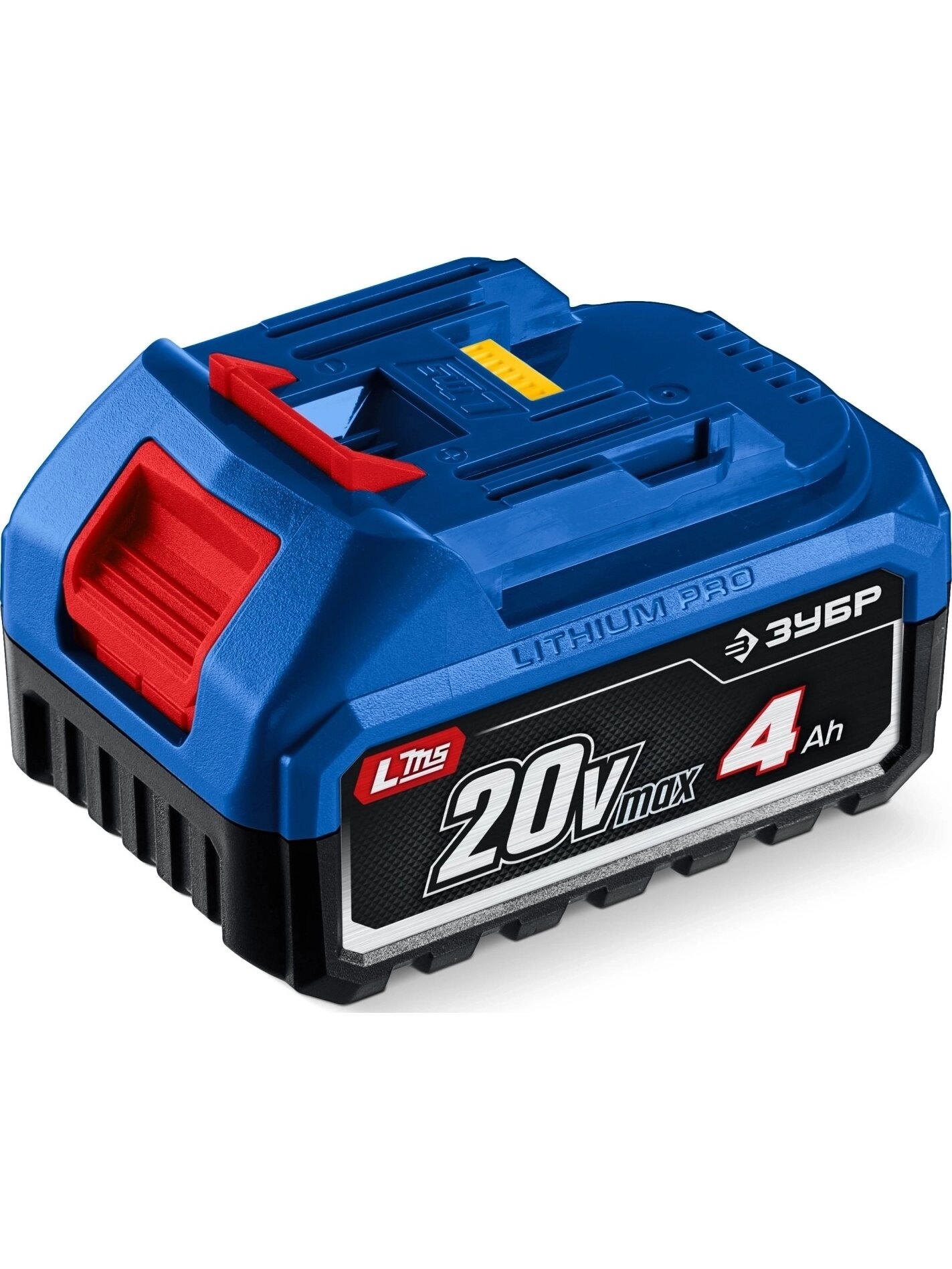 Аккумулятор ЗУБР Power PRO, 20 В, 4.0 А ч, LMS
