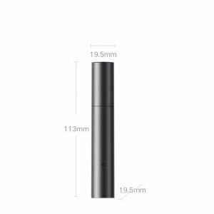 Триммер для носа Xiaomi MJGB1LF, черный, автономный, аккумуляторный, время зарядки 1,5 ч — фото 1