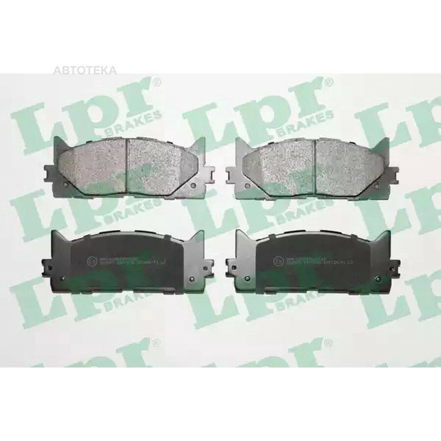 Колодки тормозные TOYOTA CAMRY V40 06-/V50 11-/LEXUS ES 240/350 06- передние LPR 05P1593