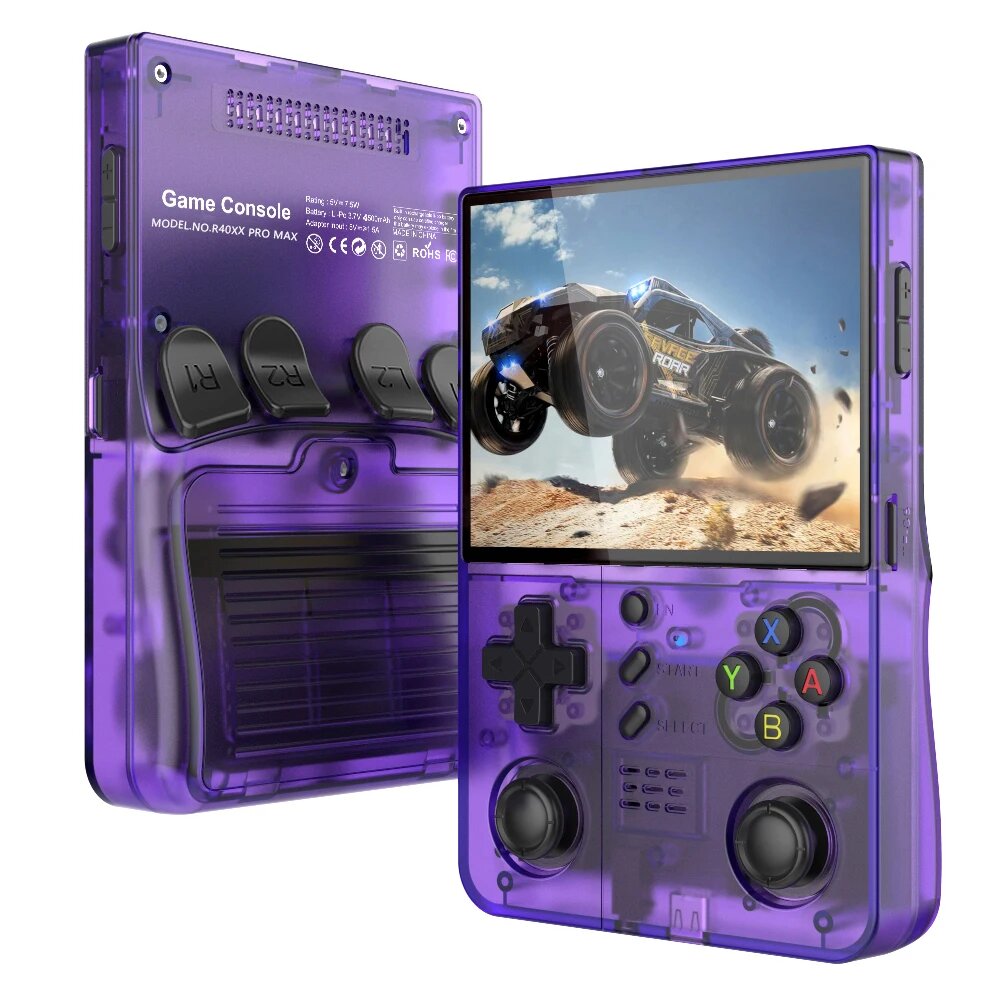 FUNKIDDY R40XX Pro Max портативная игровая консоль 128G(20K Games), Purple