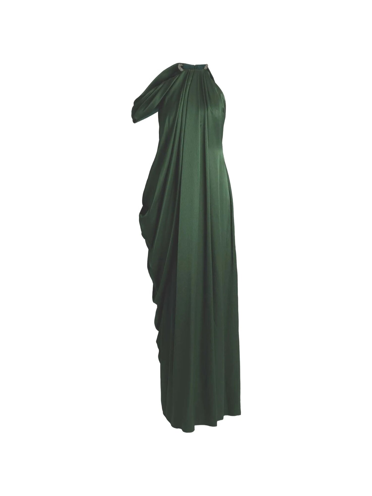 Платье Seersucker draped gown