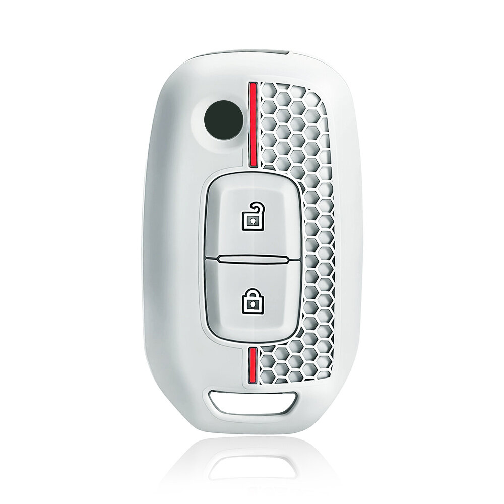Чехол для ключа Renault Twingo 3, Duster, Captur, Logan, Laguna, Scenic, Dacia Logan 2021, силиконовый, противоударный, износостойкий, защита от царапин, мягкая текстура, точная посадка