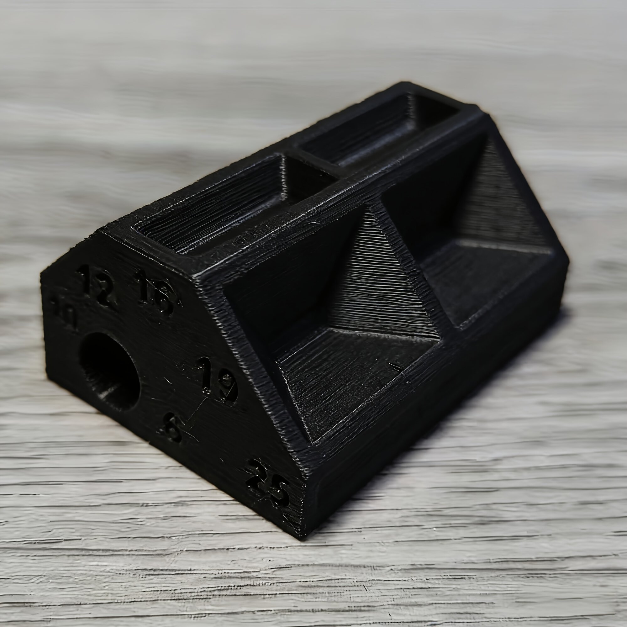 Разметочный инструмент для столярных работ, 3D-печать, параллельный разметчик 6/10/12/16/19/25 мм, для шкафов и мебели, черный, 1 шт.