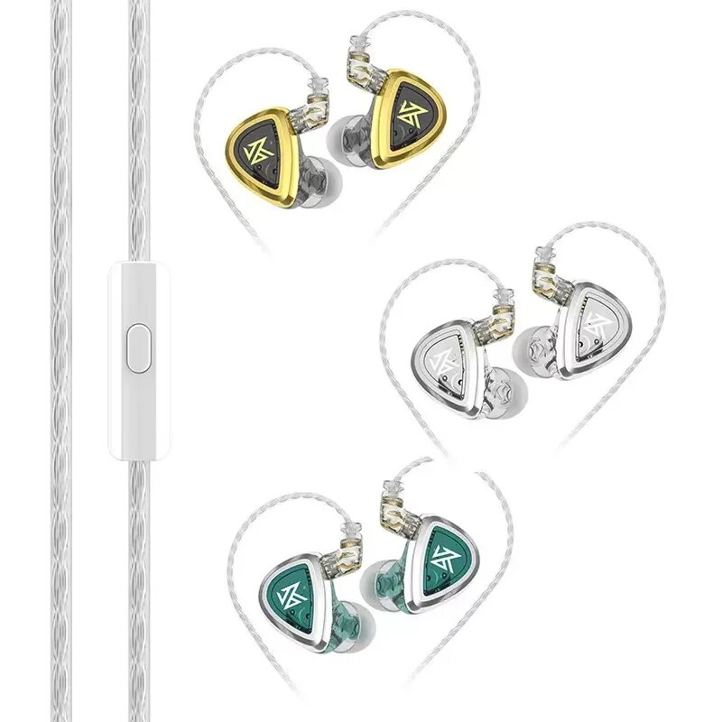 KZ EDA наушники Hi-Fi 3 пары EDA With MIC