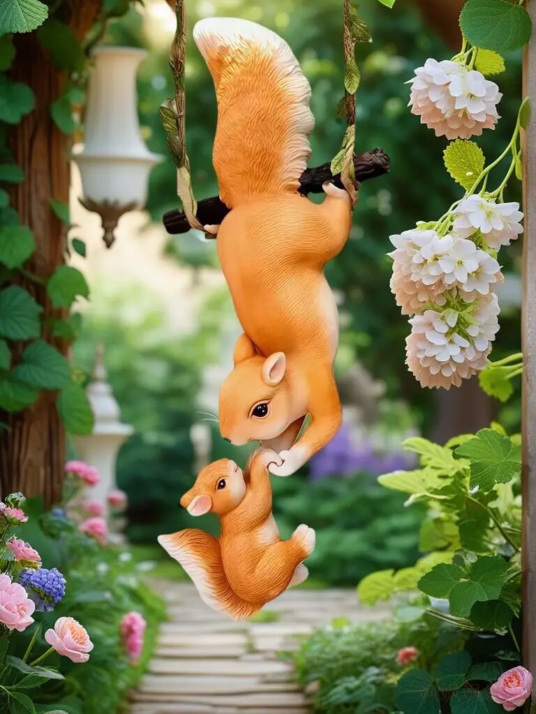 Фигурка садовая