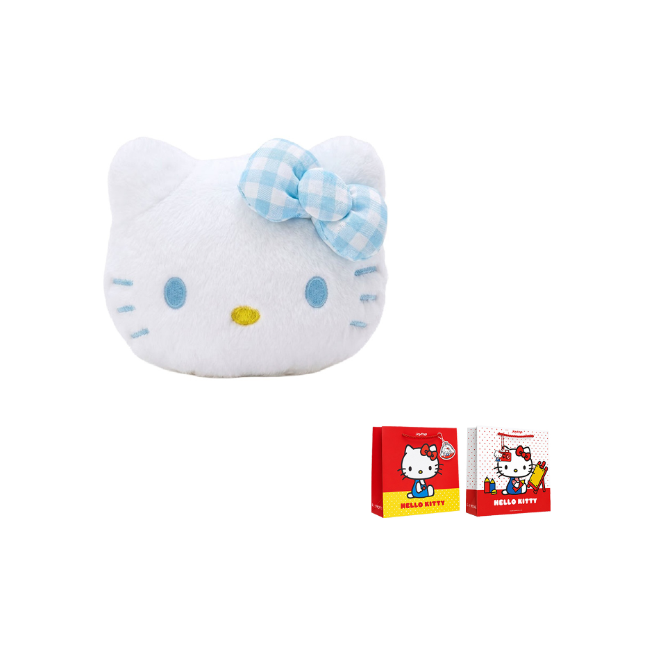 E-STRONG X Sanrio Хелло Китти Голубые И Белые Облака Плюшевые Брелки 7 См