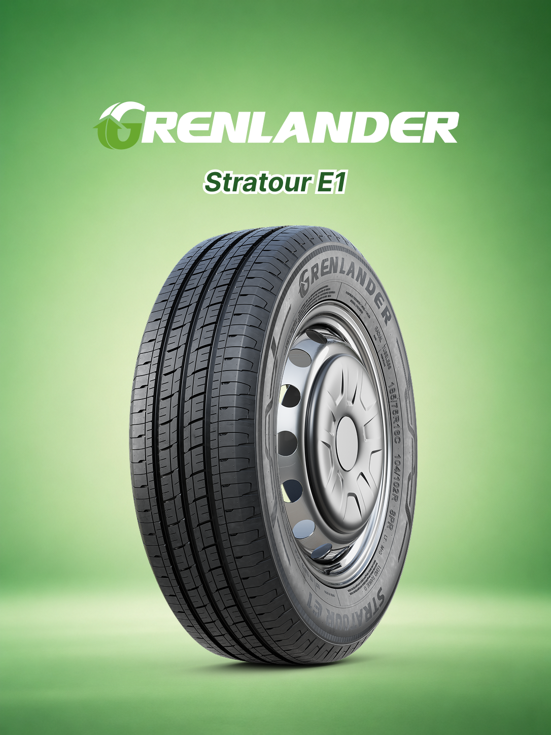 Летние шины 185R14C Grenlander Stratour E1 102/100R для коммерческого транспорта