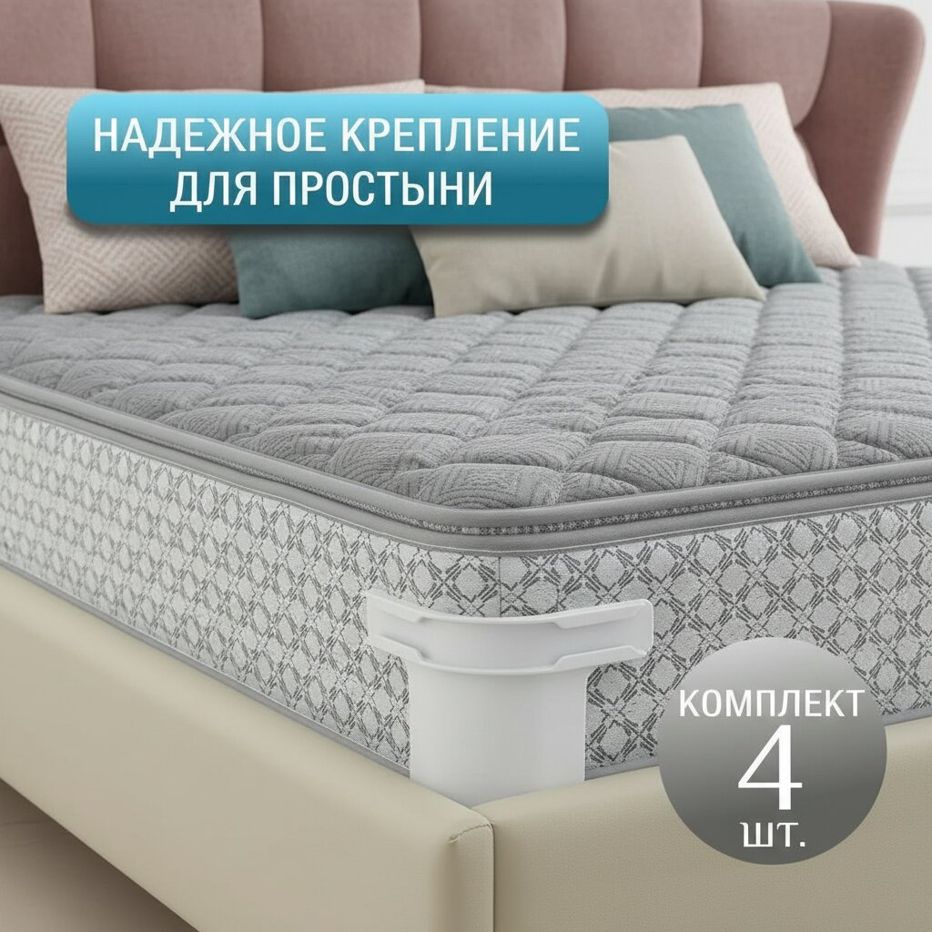 Держатель для простыни, зажимы и фиксаторы для простыни на матрас