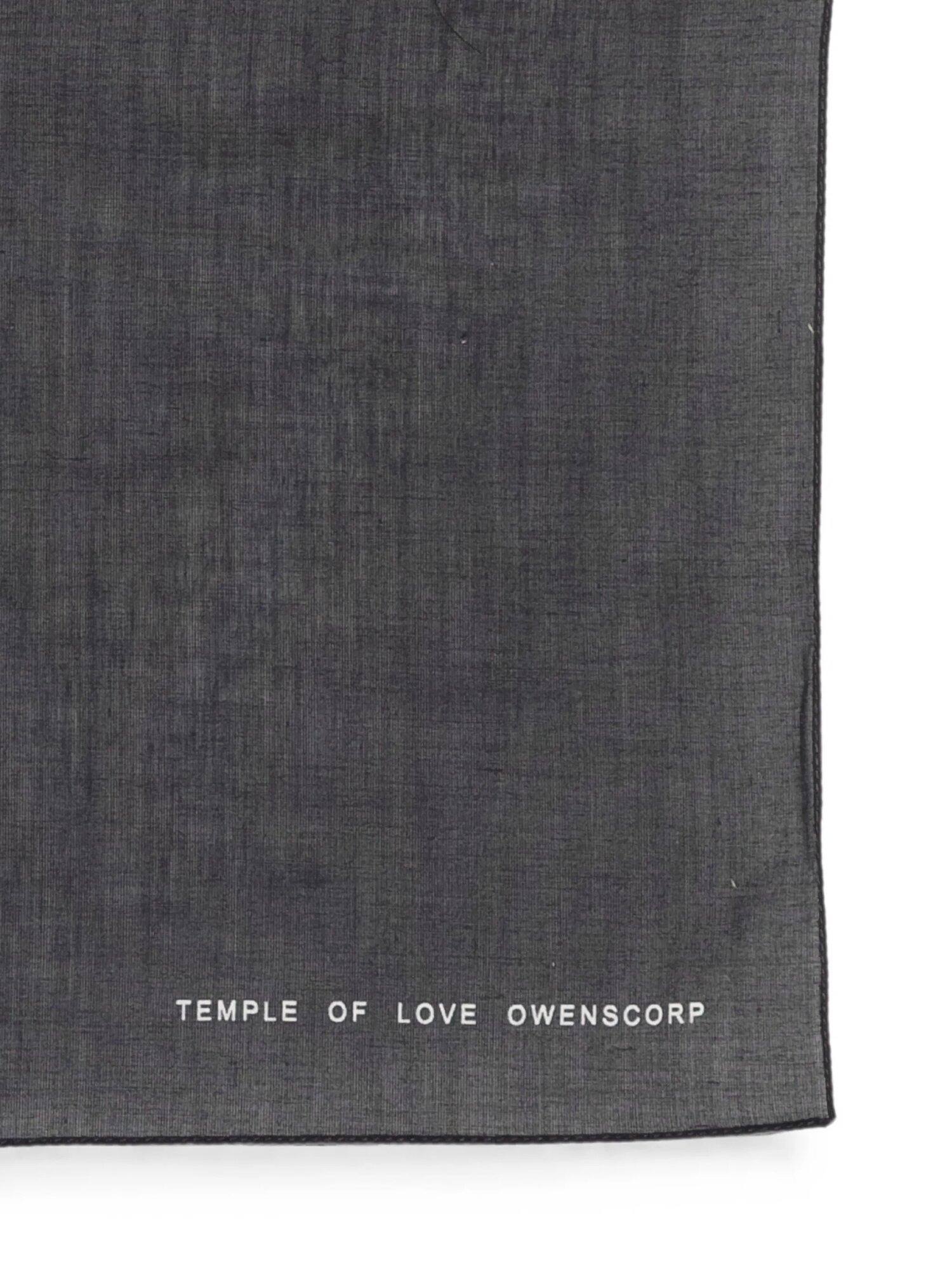 Шарф Rick Owens Pentagram logo-print scarf для мальчиков — фото 1