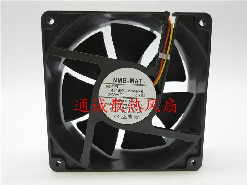 4715KL-05W-B49 NMB-MAT 24V Fanuc 12см инверторный вентилятор охлаждения