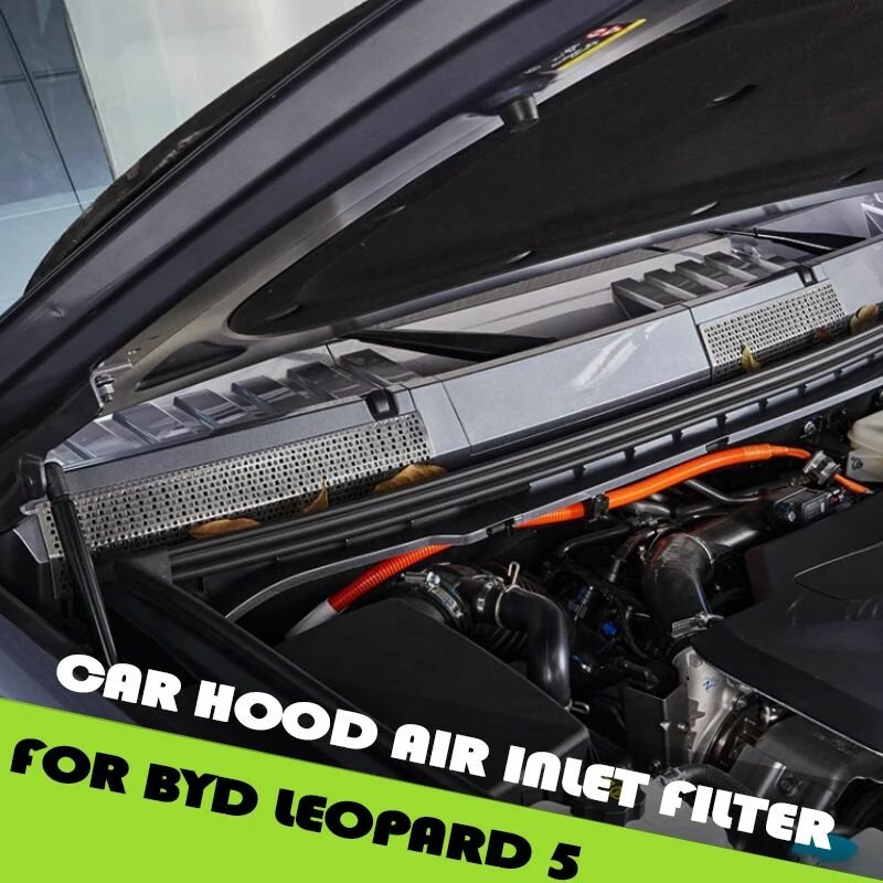Воздухозаборный фильтр капота автомобиля подходит для BYD Leopard 5