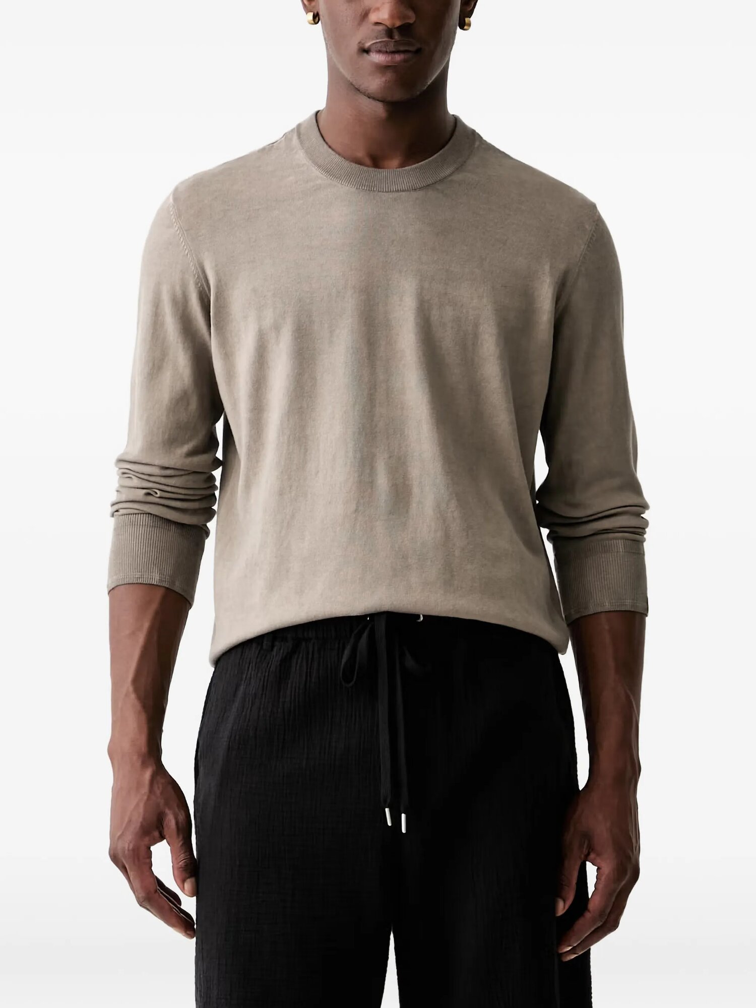 Свитер Crew-neck long-sleeve sweater