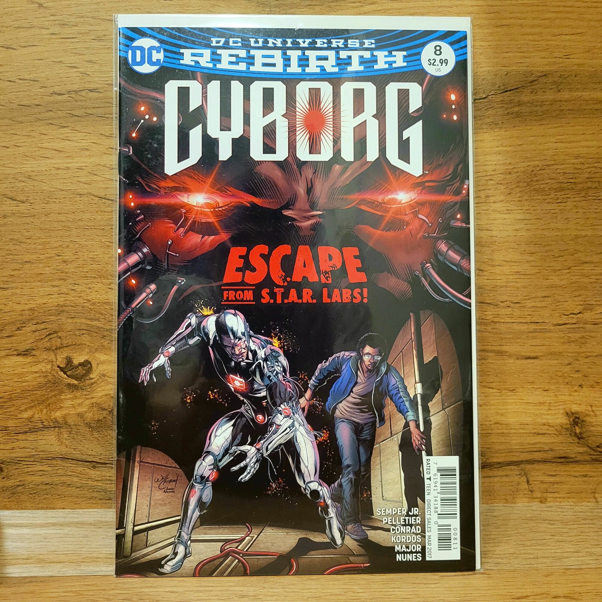 Cyborg #8. Оригинальный Комикс (сингл) на английском языке.
