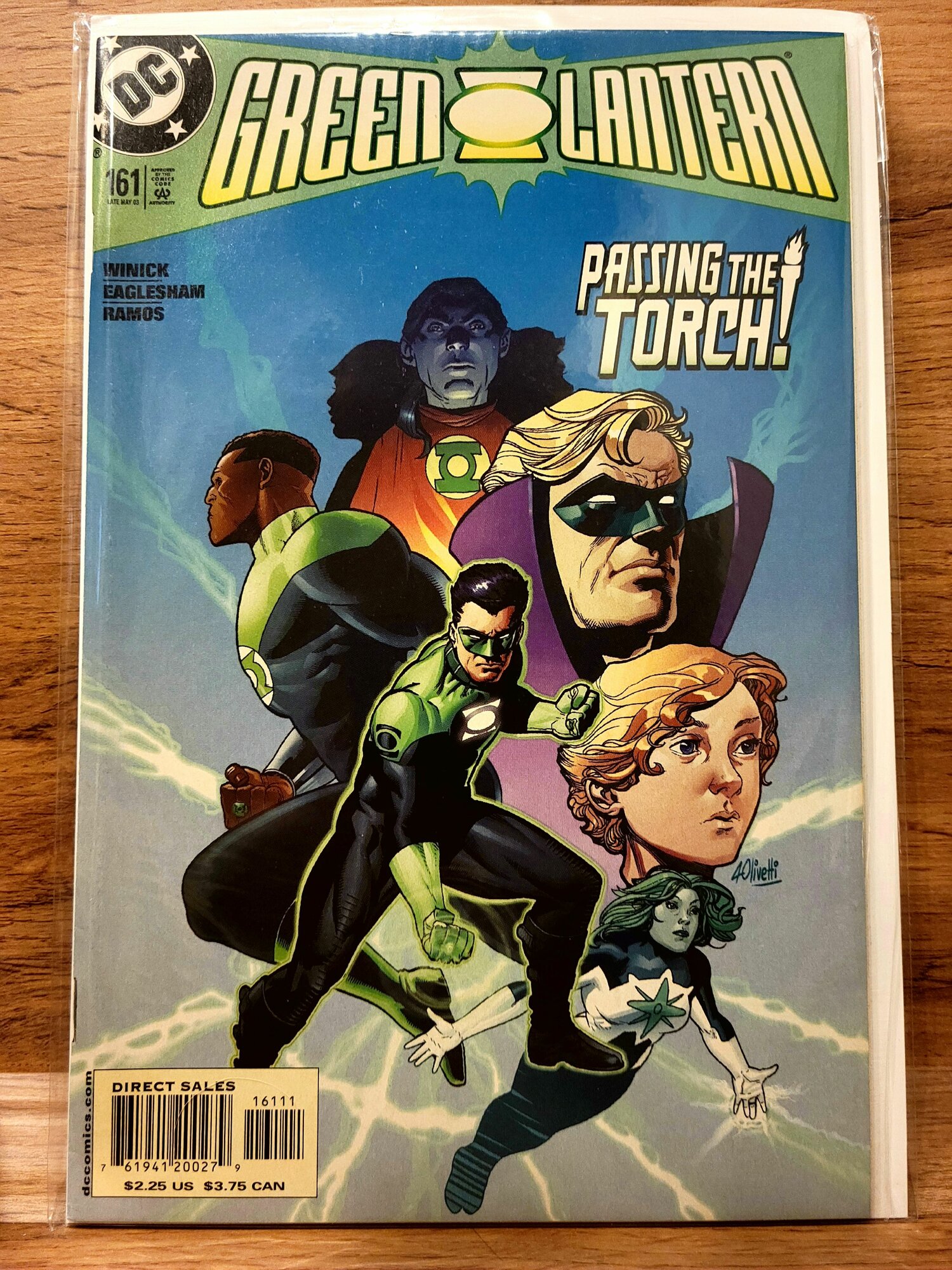 Green Lantern #161. Оригинальный Комикс