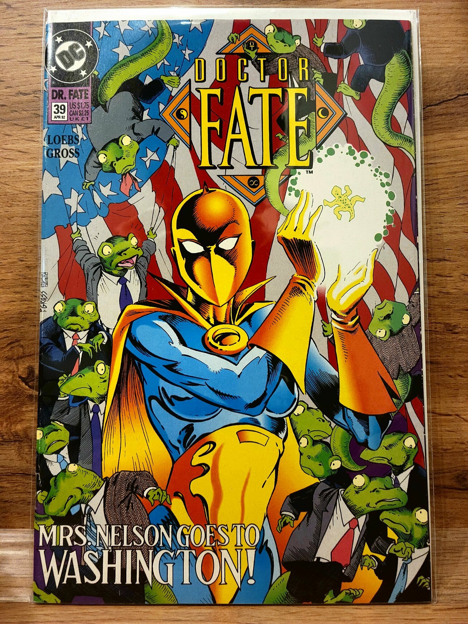 Ретро Комикс Dr. Fate #39. 1992 Год. Оригинал!