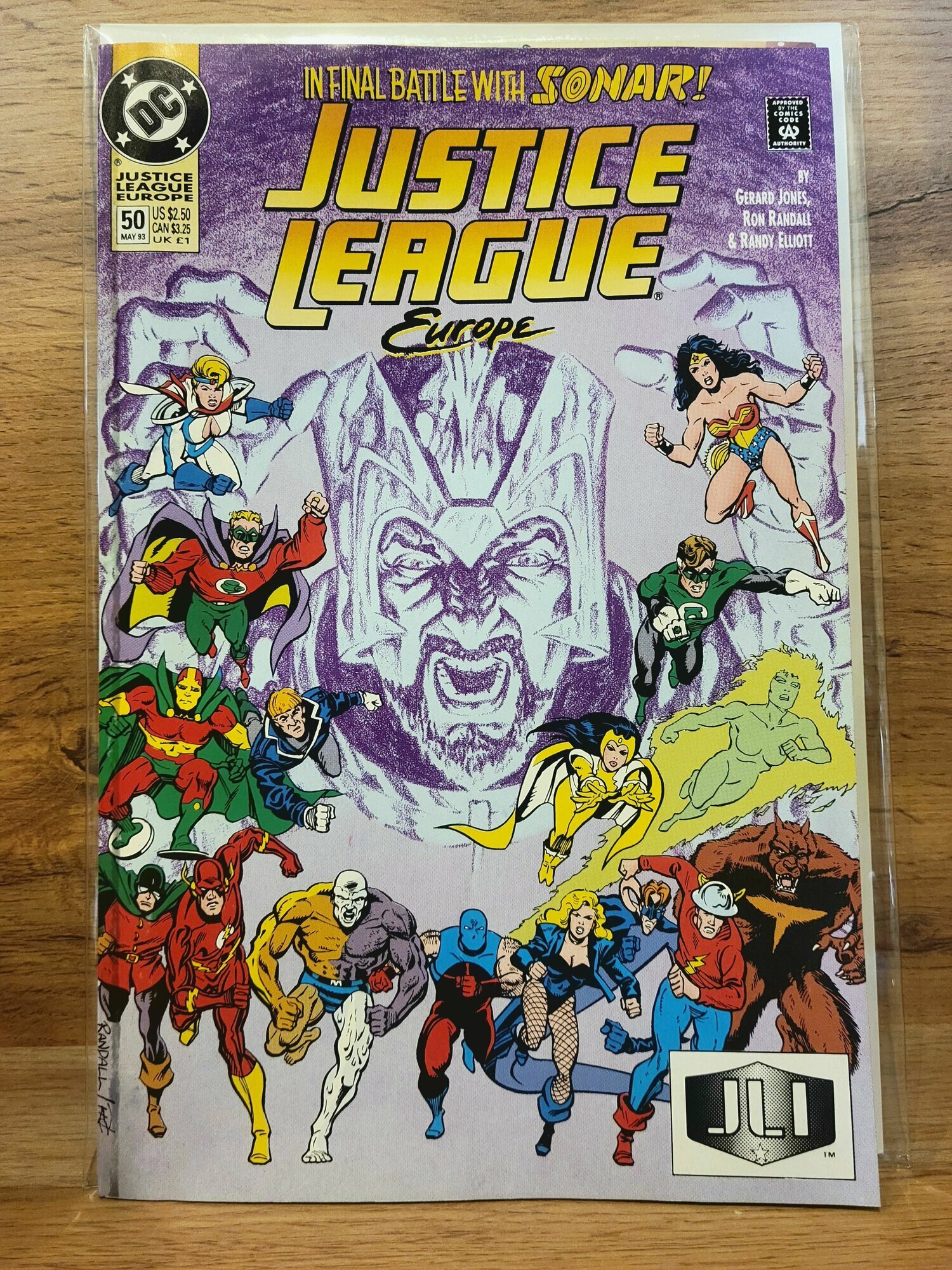 Ретро Комикс Justice League #50. 1993 Год. Оригинал!
