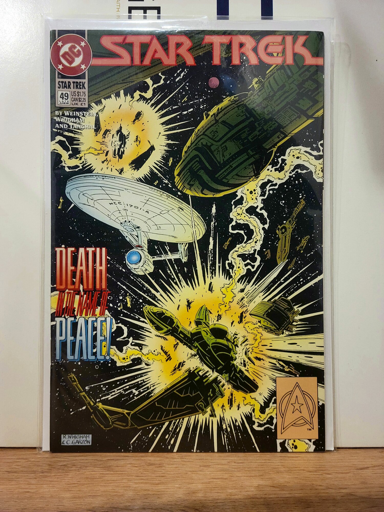 Ретро Комикс Star Trek #49. 1993 Год. Detective Comics.
