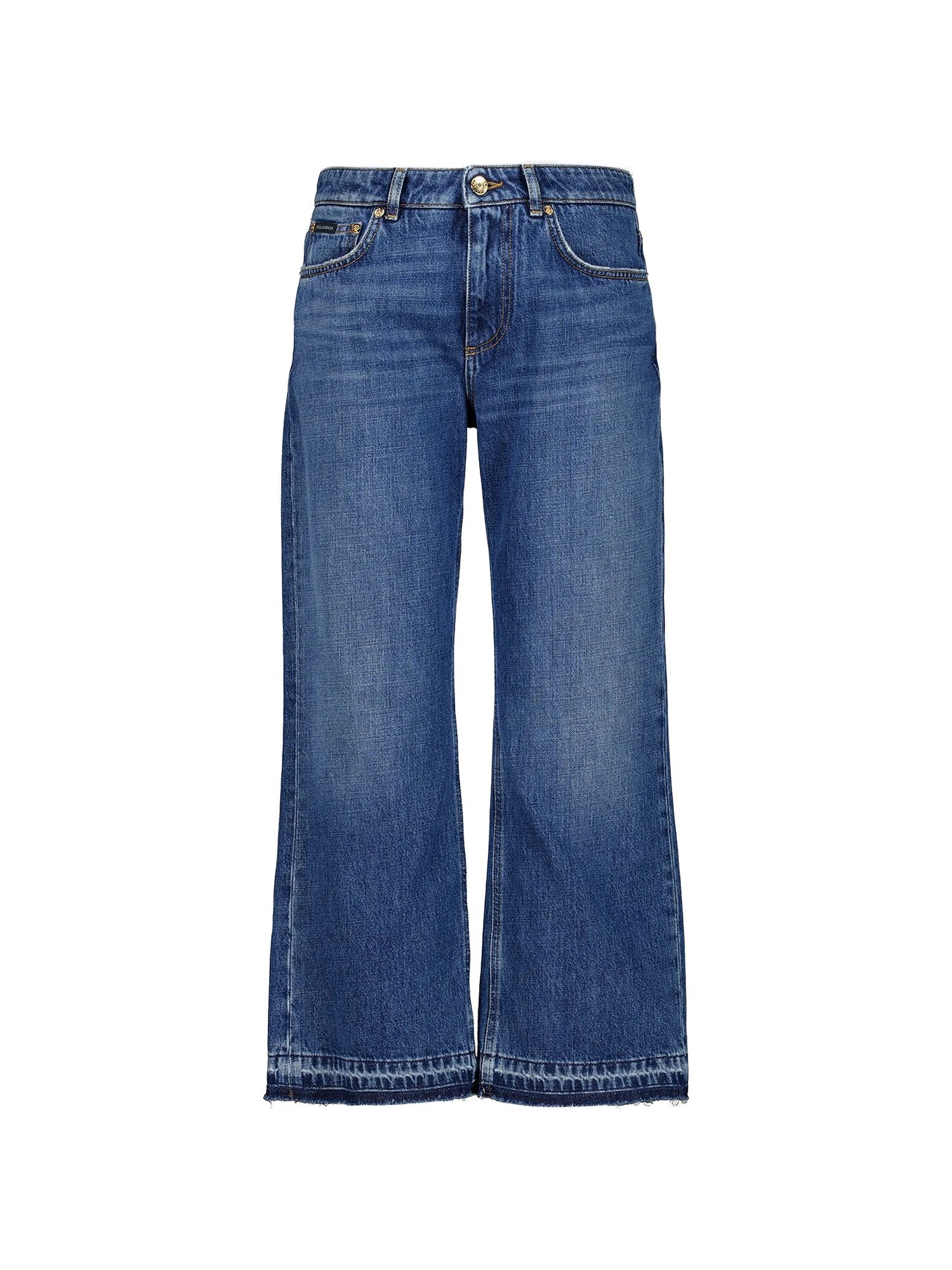 Джинсы Straight-fit cropped jeans 