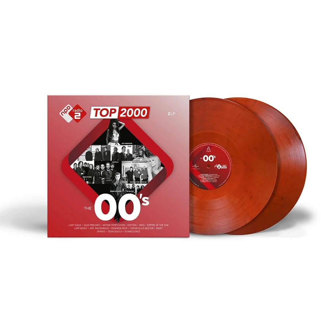 Виниловая пластинка Various Artists - Top 2000: The 00's (2LP Дракула винил) 2025