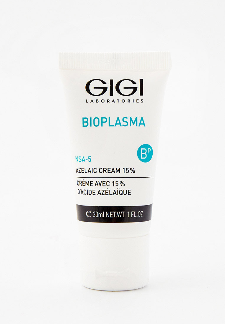 GIGI / Bioplasma Azelaic Cream / Крем С 15% Азелаиновой кислотой для жирной и проблемной кожи, 30мл