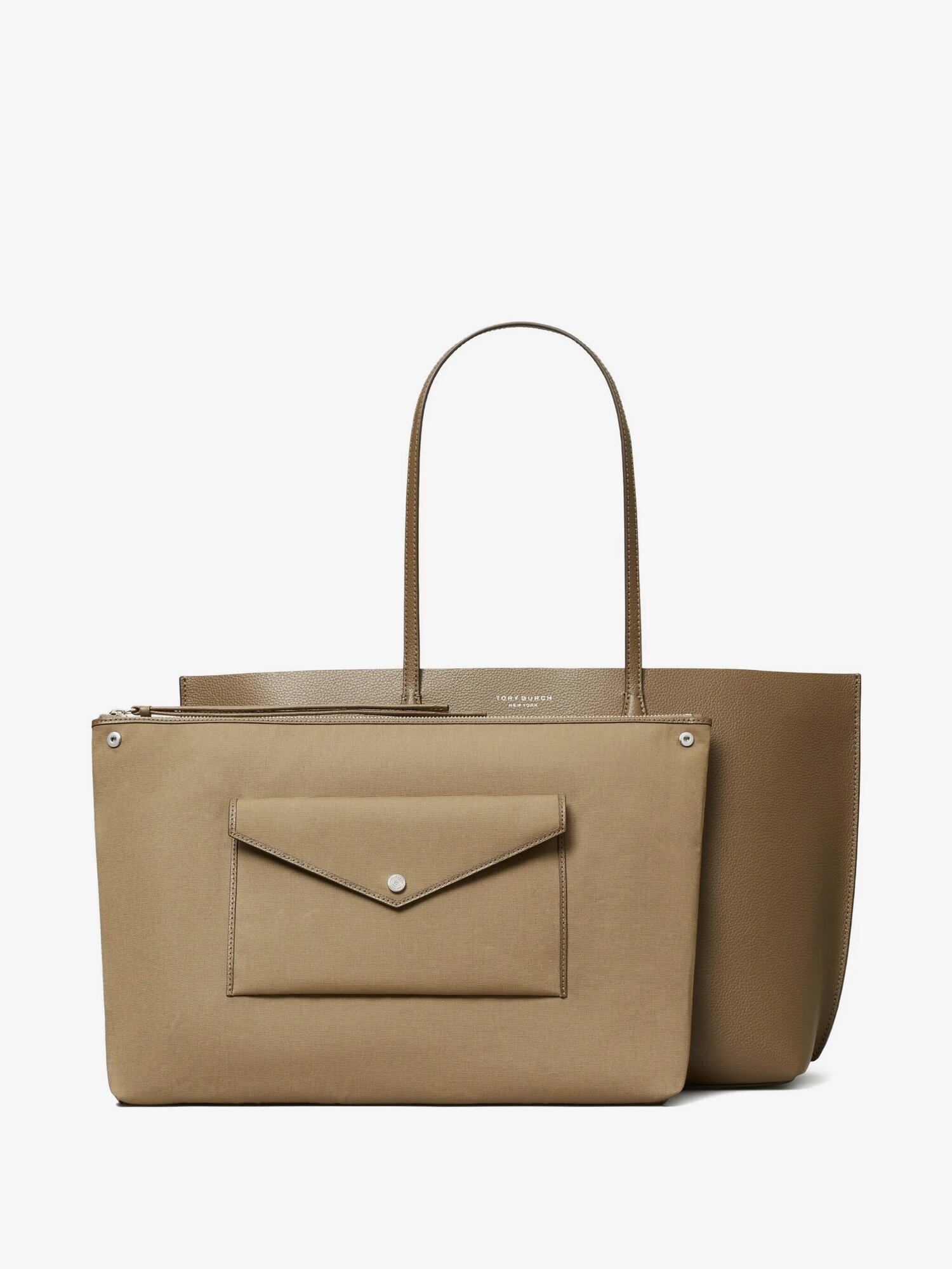 Сумка Tory Burch Perry, brown — фото 1