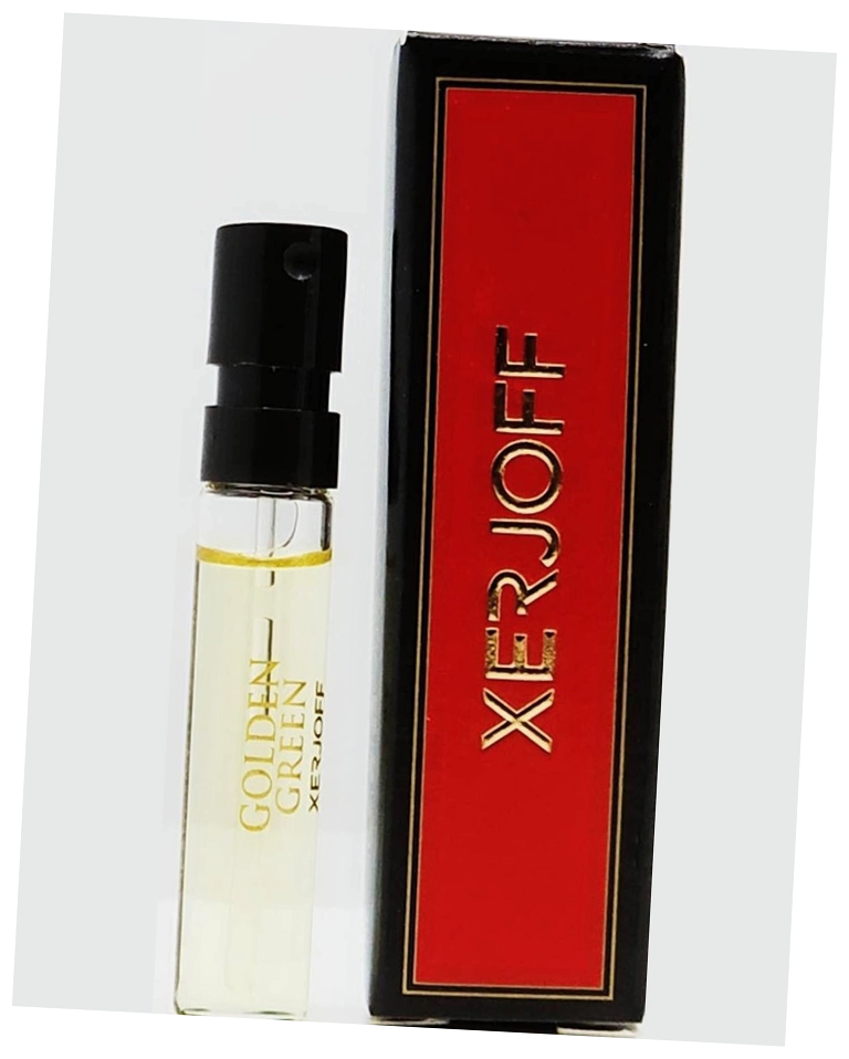 Мужские духи Ксерджофф Кофи Брейк Голден Грин 2 мл - Xerjoff Golden Green миниатюра Золотой