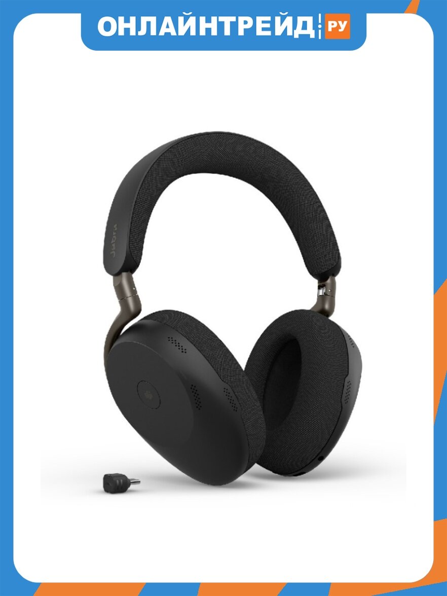 Беспроводная гарнитура Jabra Evolve3 85 MS, Link390c, Black