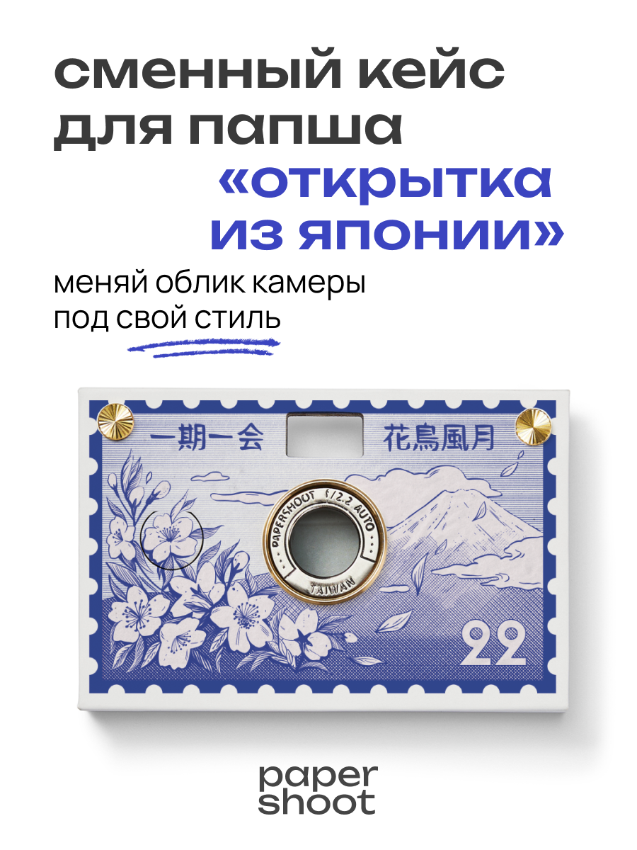 Кейс Открытка из Японии для камеры PaperShoot
