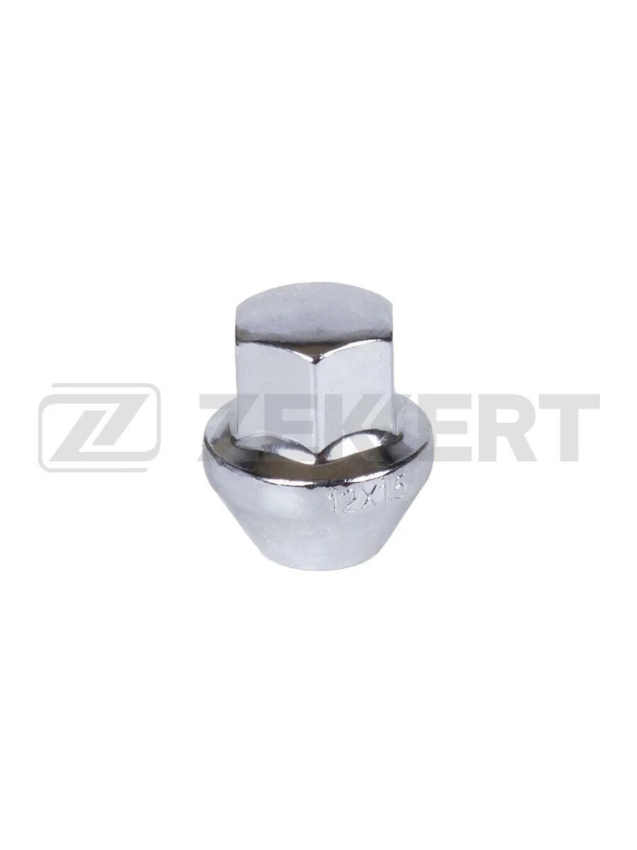 Гайка колеса M 12x15x30 Хром конус под ключ 19