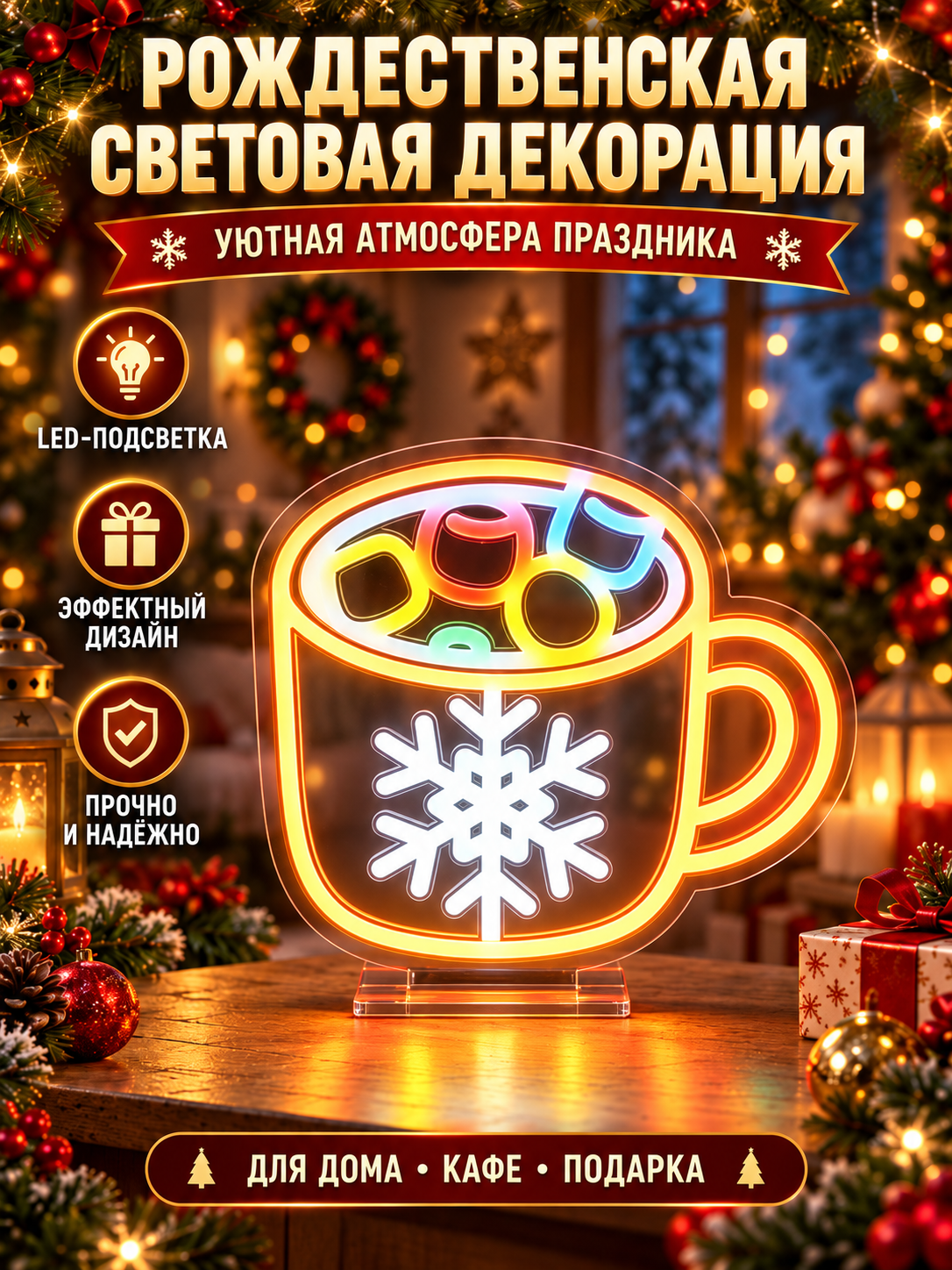 Ночник с подвеской в виде сердца, светодиодный настольный светильник, декоративная лампа для спальни и подарок