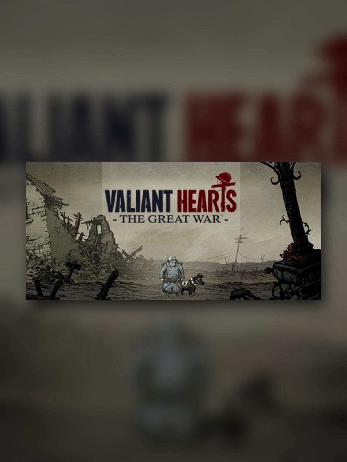 Игра Valiant Hearts: The Great War / Soldats Inconnus : Mémoires de la Grande Guerre Steam Gift |PC/ПК| регион Индонезия