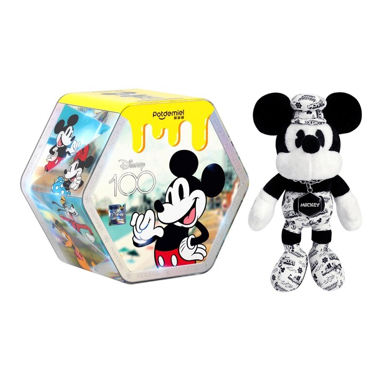 POTDEMIEL X Disney Mickey Mouse Family Vintage Huichao Collection Украшение Слепая Коробка Памятное Издание