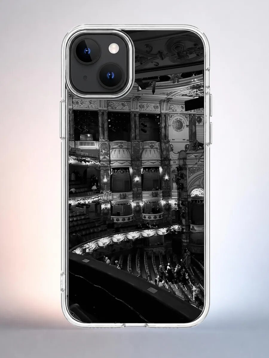 Чехол iPhone 14 театральные ложи силиконовый