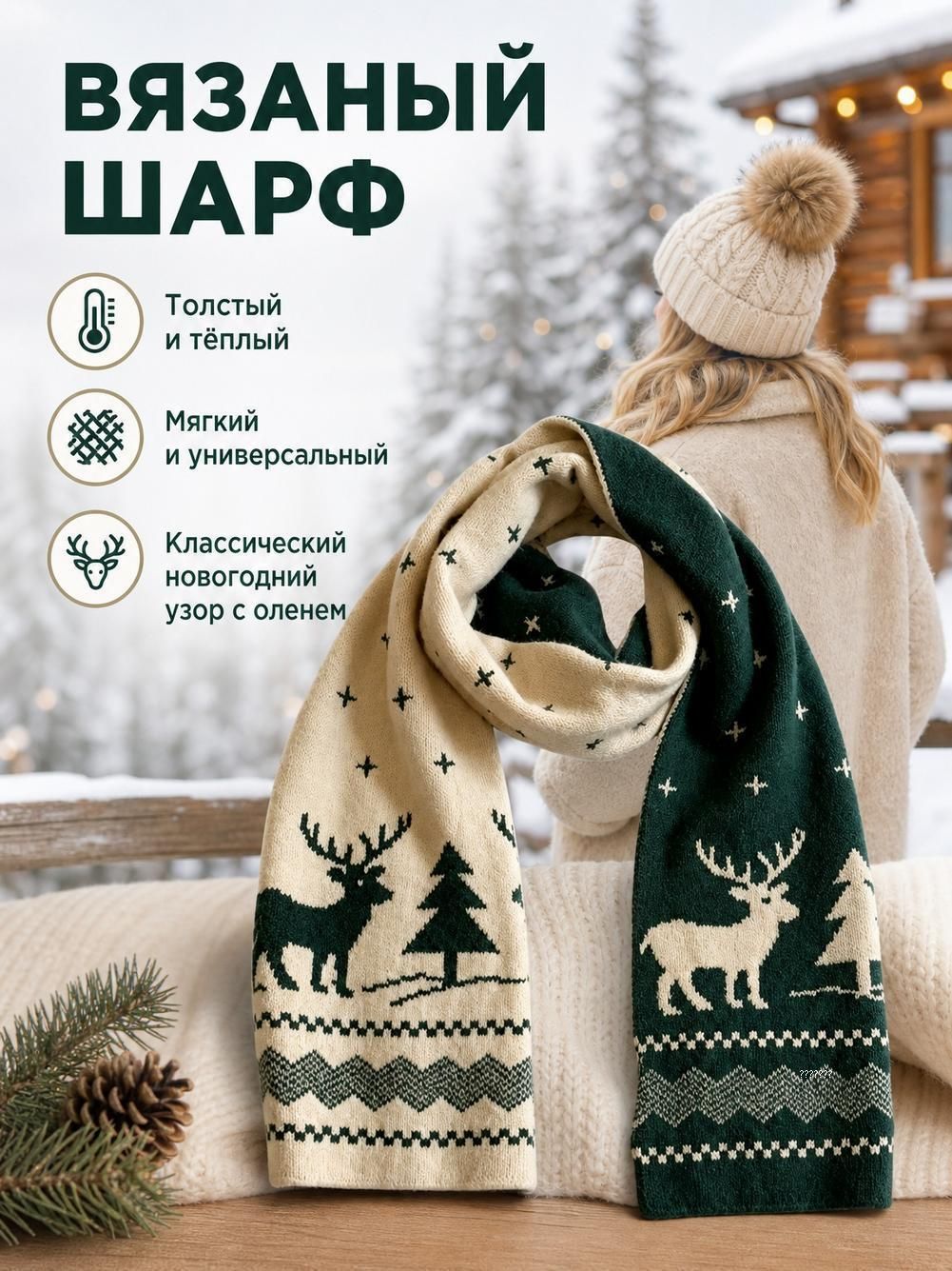 Шарф для мужчин