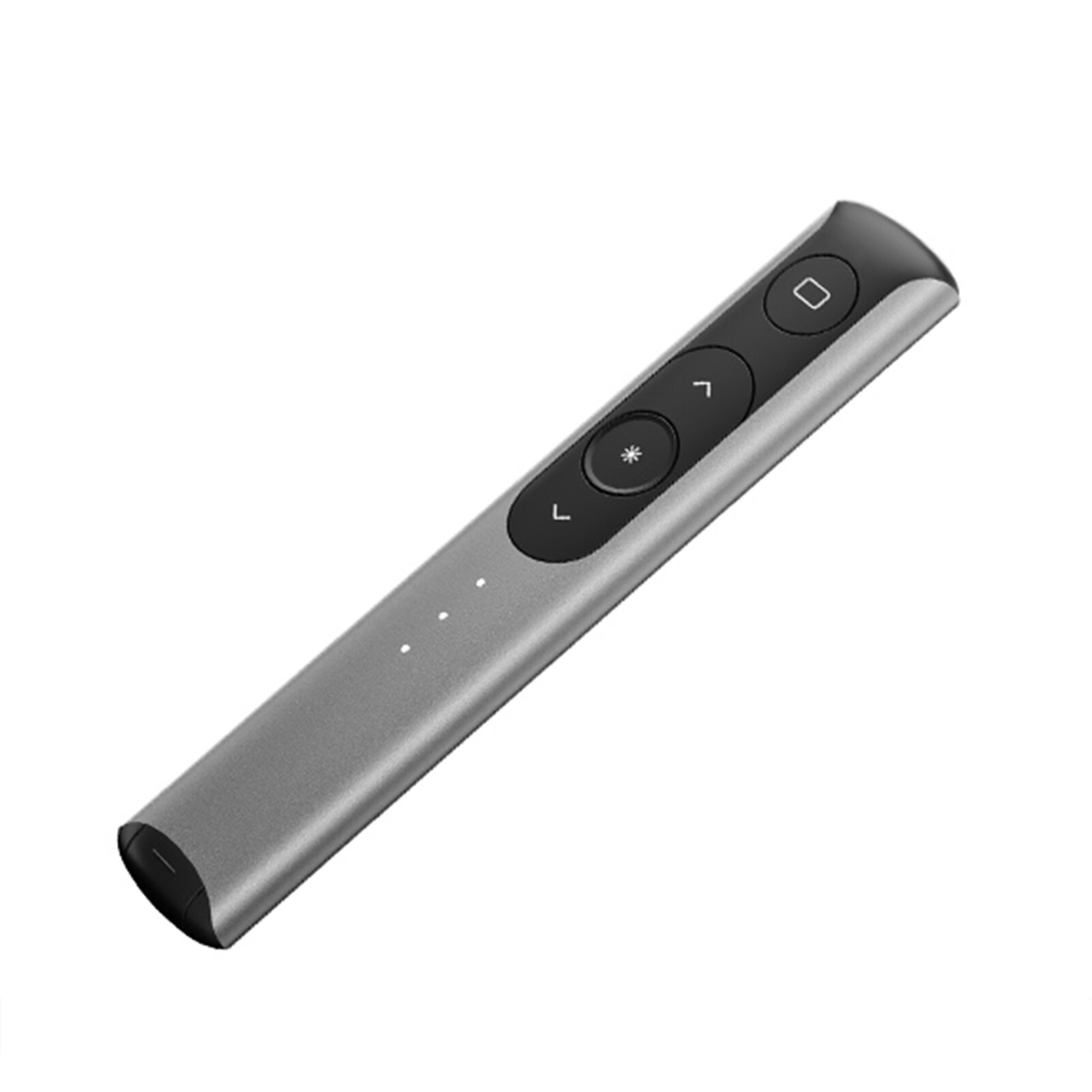 Беспроводной презентатор 2,4 ГГц Plug and Play Презентационный кликер с красной указкой Встроенная аккумуляторная батарея Дальность управления 30 м