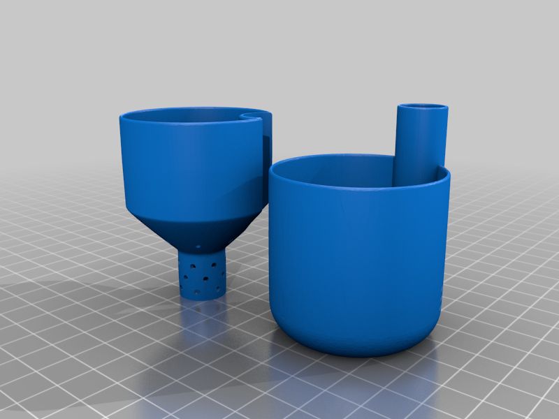 Кашпо для растений дизайнерская, 3D-печать под заказ, арт. PZ-PLANT-TV-5354414