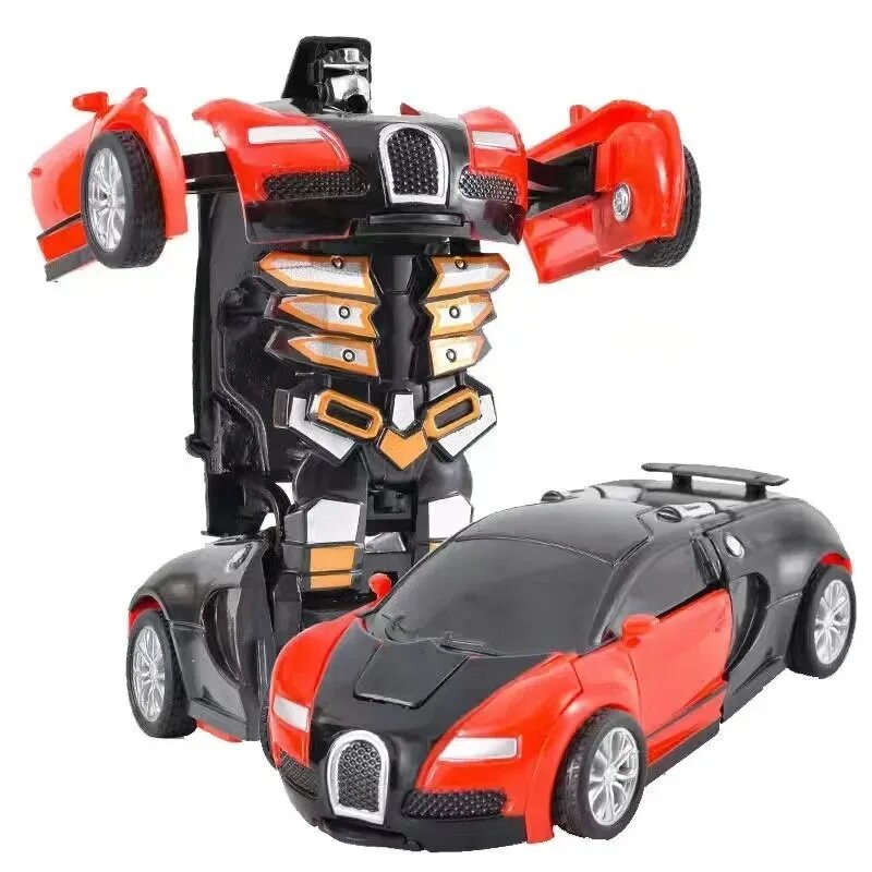 Трансформер Bugatti, красный