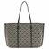 Сумка Tory Burch T Monogram, фактура тиснение, синий