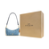 Сумка Coach, фактура матовая, indigo