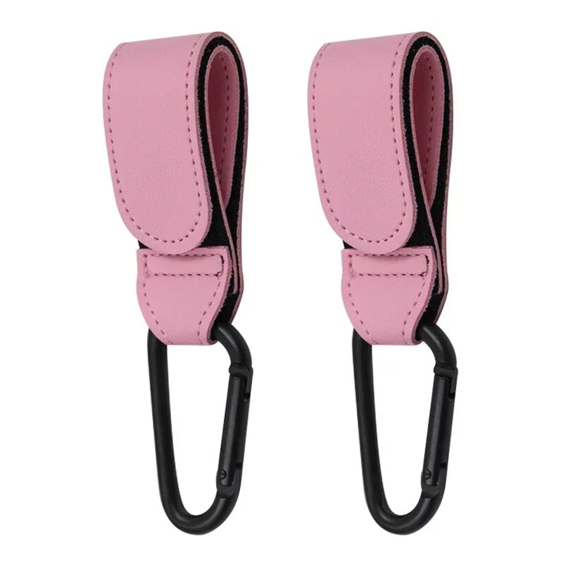 Розовые крючки для коляски 2 шт, C19-Pink