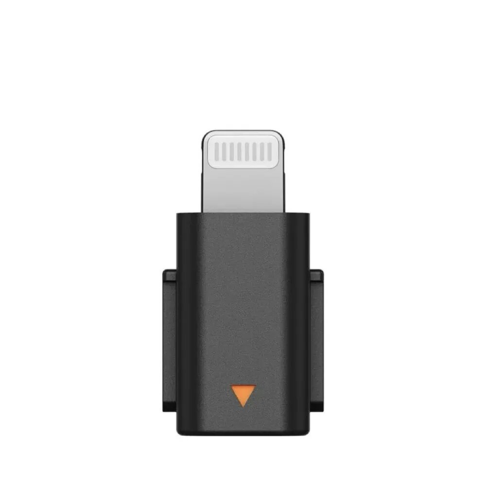 Оригинальный адаптер Mic Mini Phone (Lightning) позволяет приемнику DJI Mic Mini подключаться к мобильным устройствам Apple с портами Lightning для записи.