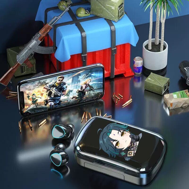 Беспроводные Bluetooth-наушники 007 H10 Genshin Impact Hu Tao Prompt Sound, совместная разработка, игровые,