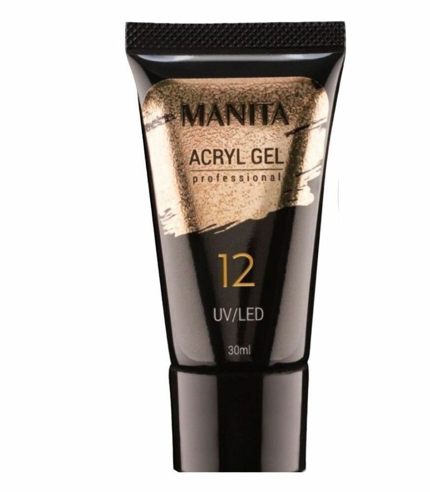 MANITA PROFESSIONAL Акриловый гель для моделирования ногтей, №12, 30 мл