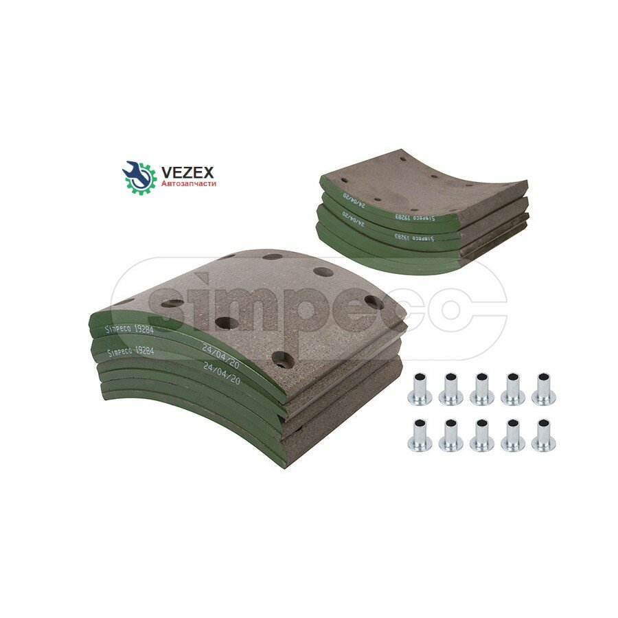 SIMPECO SP0410.0040 Накладки тормозные, комплект