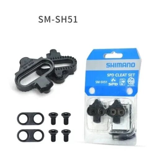 Клипсы для велопедалей Shimano SM-SH51, цвет SH51