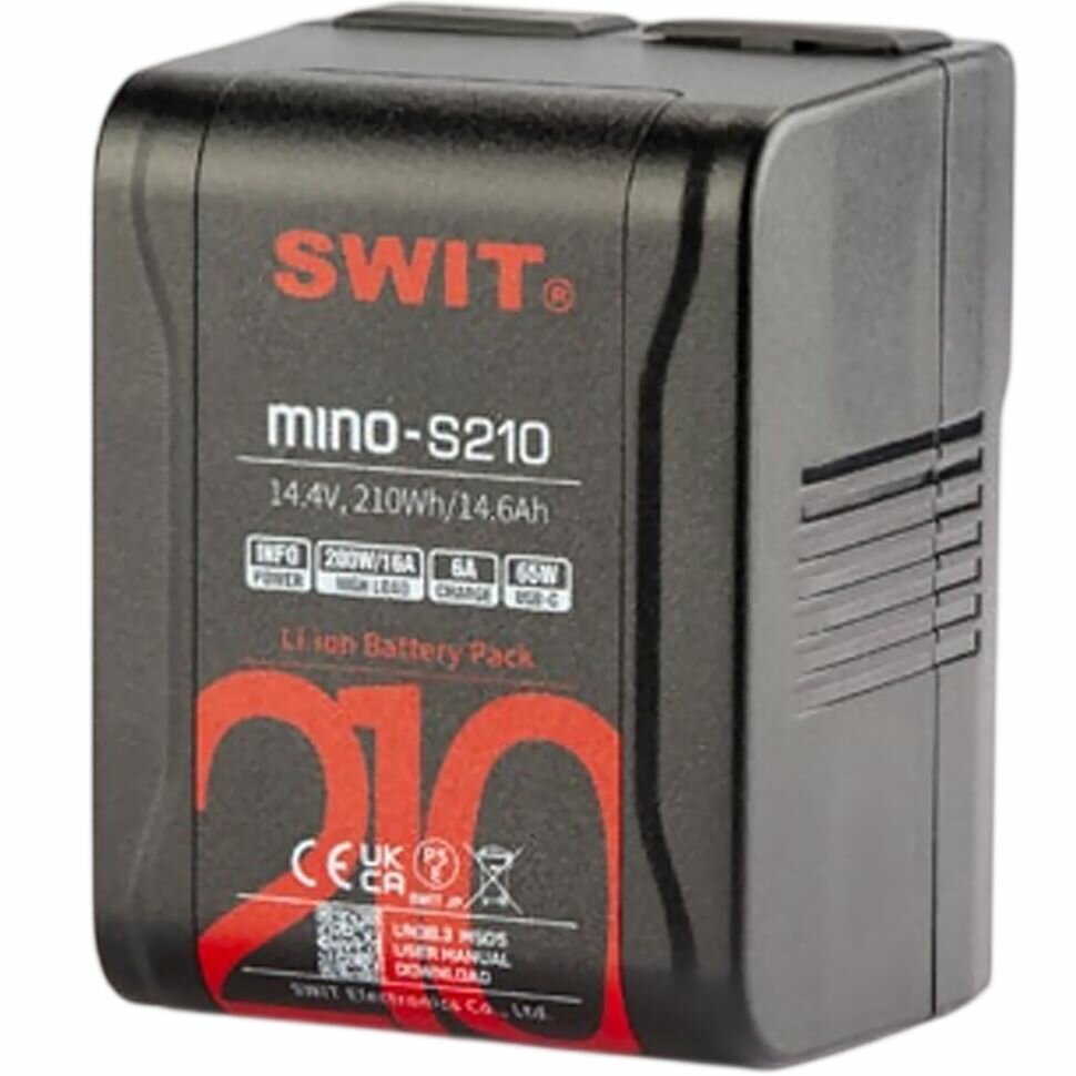Аккумулятор SWIT MINO-S210 Pocket V-mount 210Wh