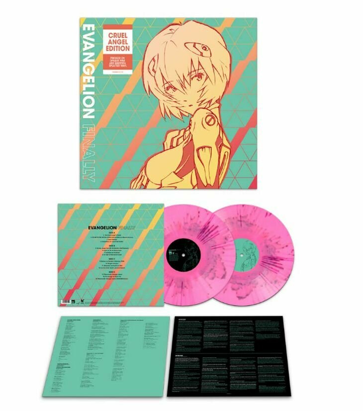 Yoko Takahashi, Megumi Hayashibara - OST Evangelion Finally (2021, 2LP) LTD Pink Splatter Vinyl (Виниловая пластинка)